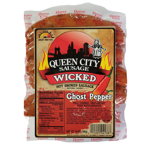 Wicked Hot Sausages (6 pack) – Cincy Favorites